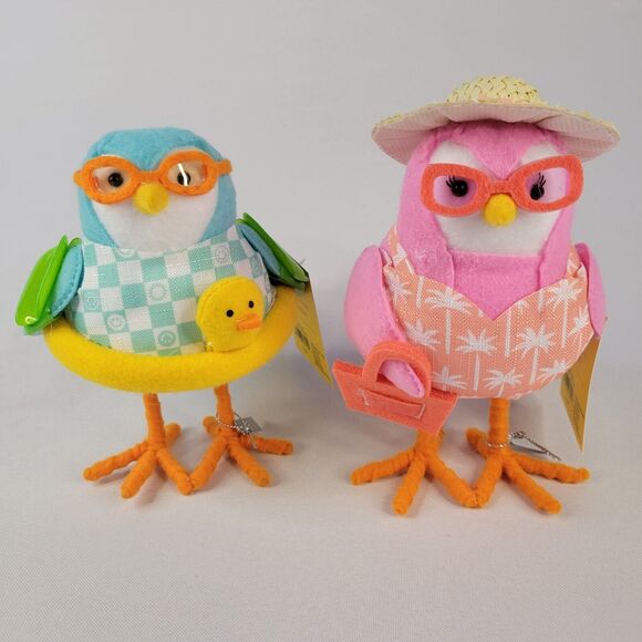 Target | Accents | 224 Target Sun Squad Featherly Friends Fabric Birds ...